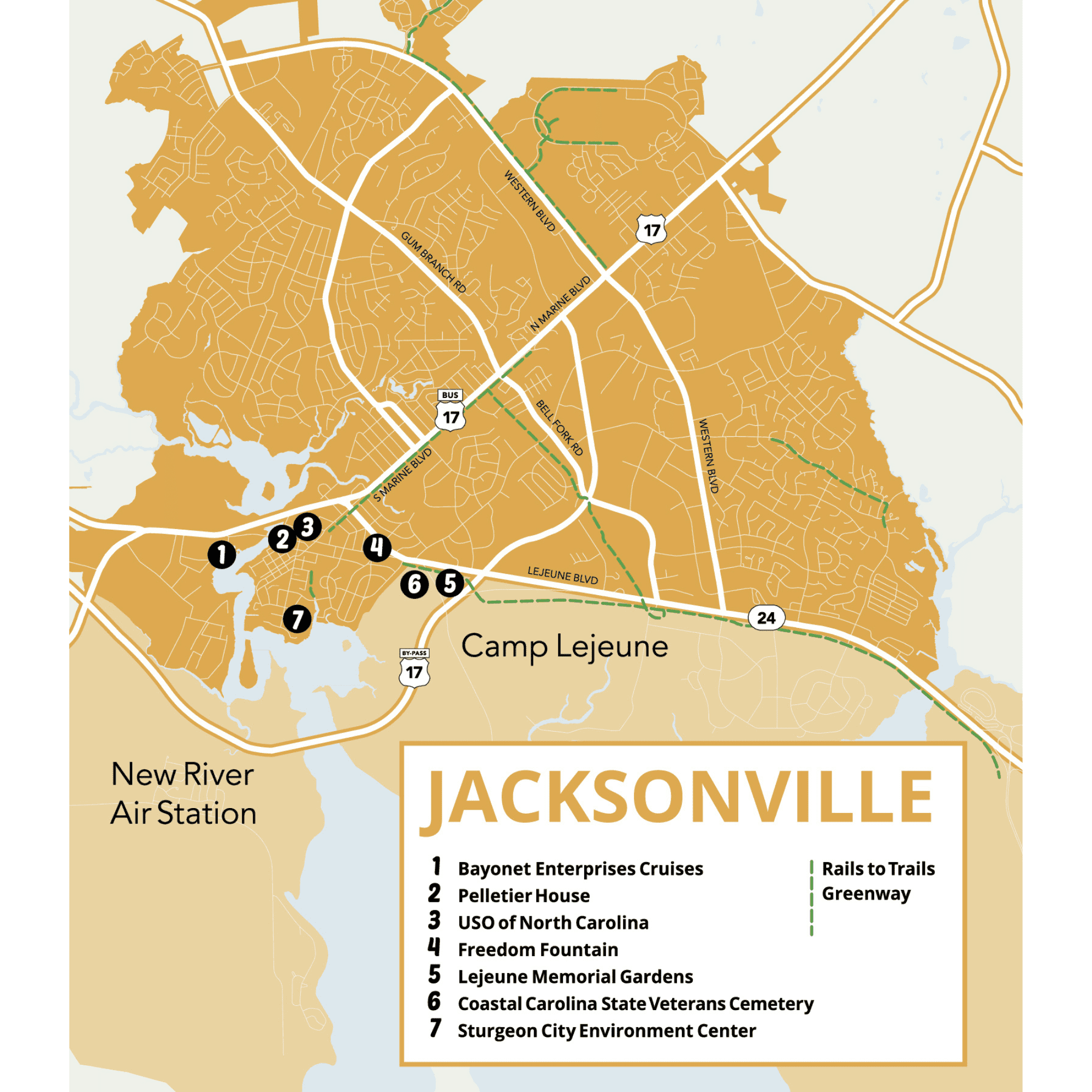 Download the Onslow County Visitor's Guide for Your Trip